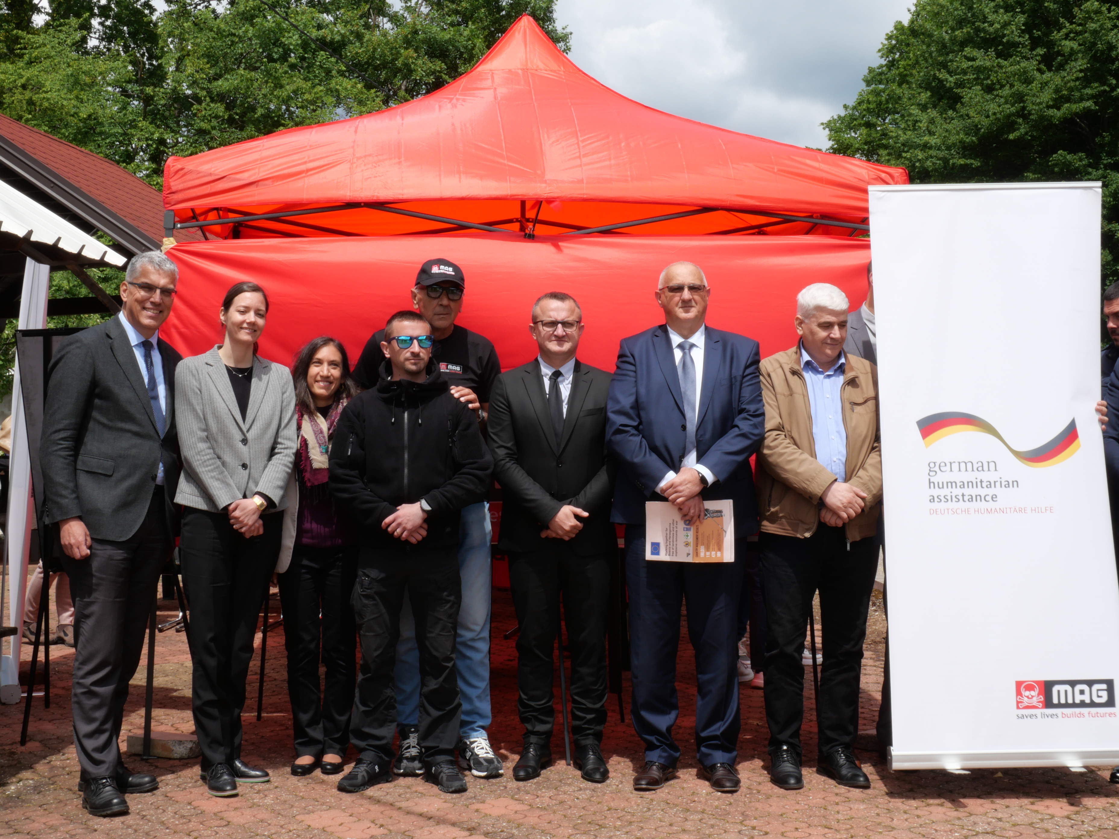 MAG marks completion of demining operations in Čelić, Bosnia ...